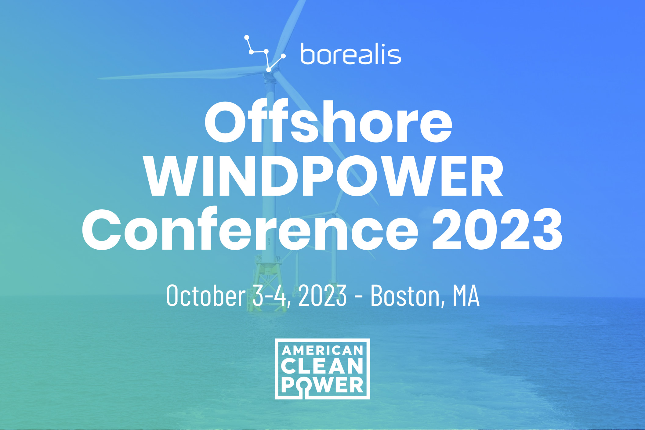 Borealis at Offshore WINDPOWER 2024 | Borealis
