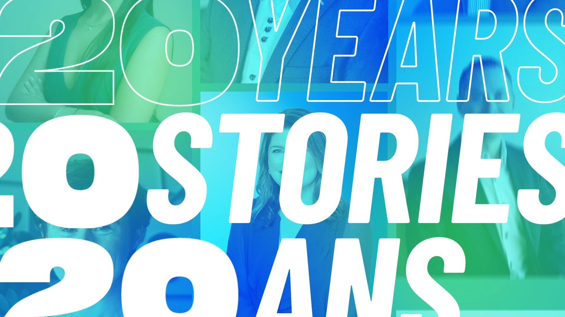 20 years, 20 stories: Discover 20 Inspiring collaborators