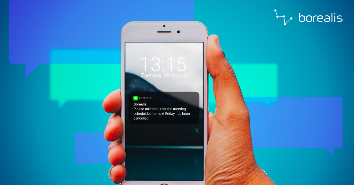 Communicate with SMS Messaging | Features | Borealis
