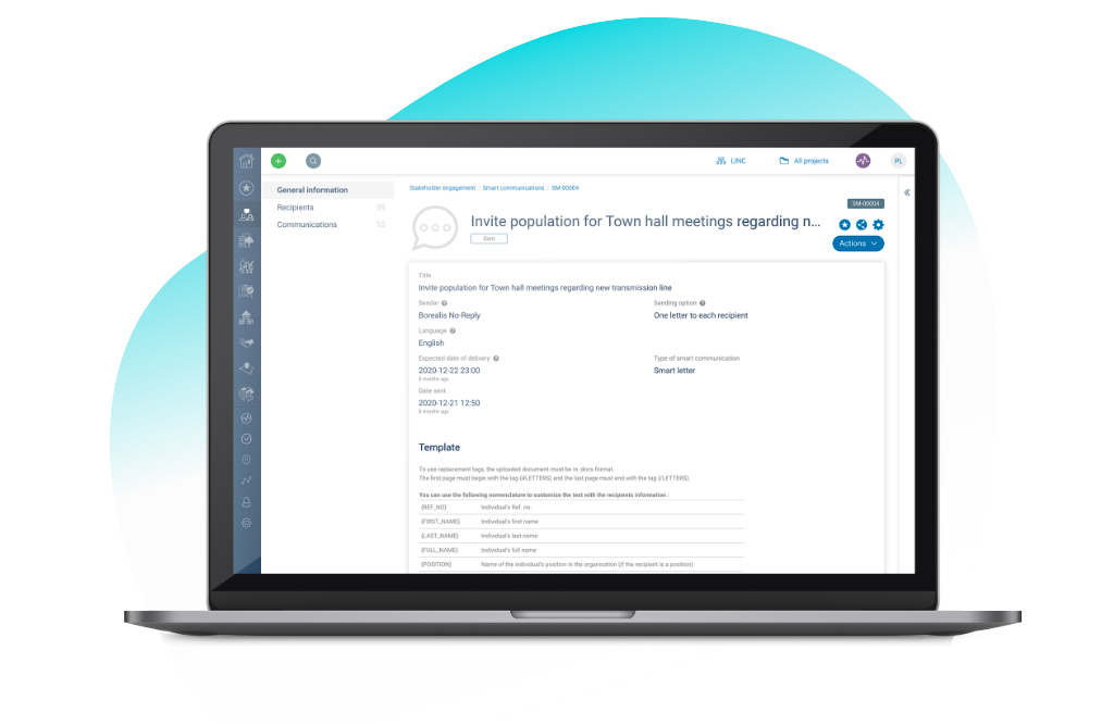 Smart Communications | Features | Borealis
