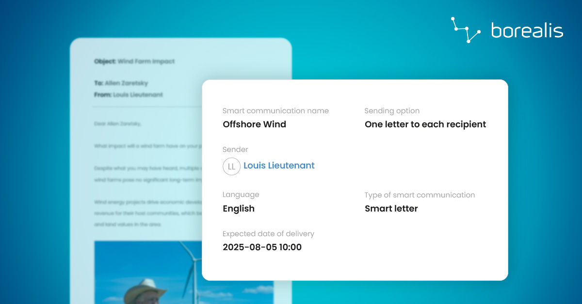 Smart Communications | Features | Borealis